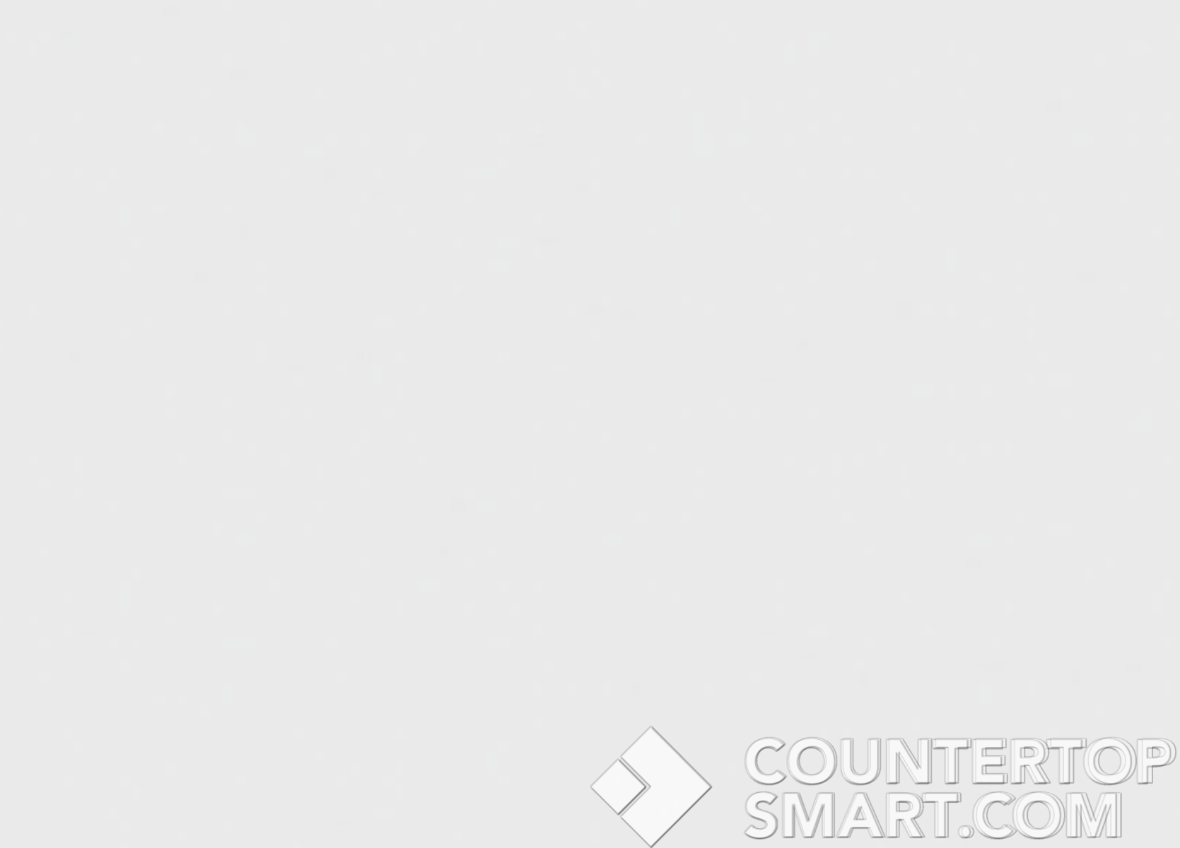 Absolute White Quartz Countertop Remnant 62"x22" Polished 3.0cm