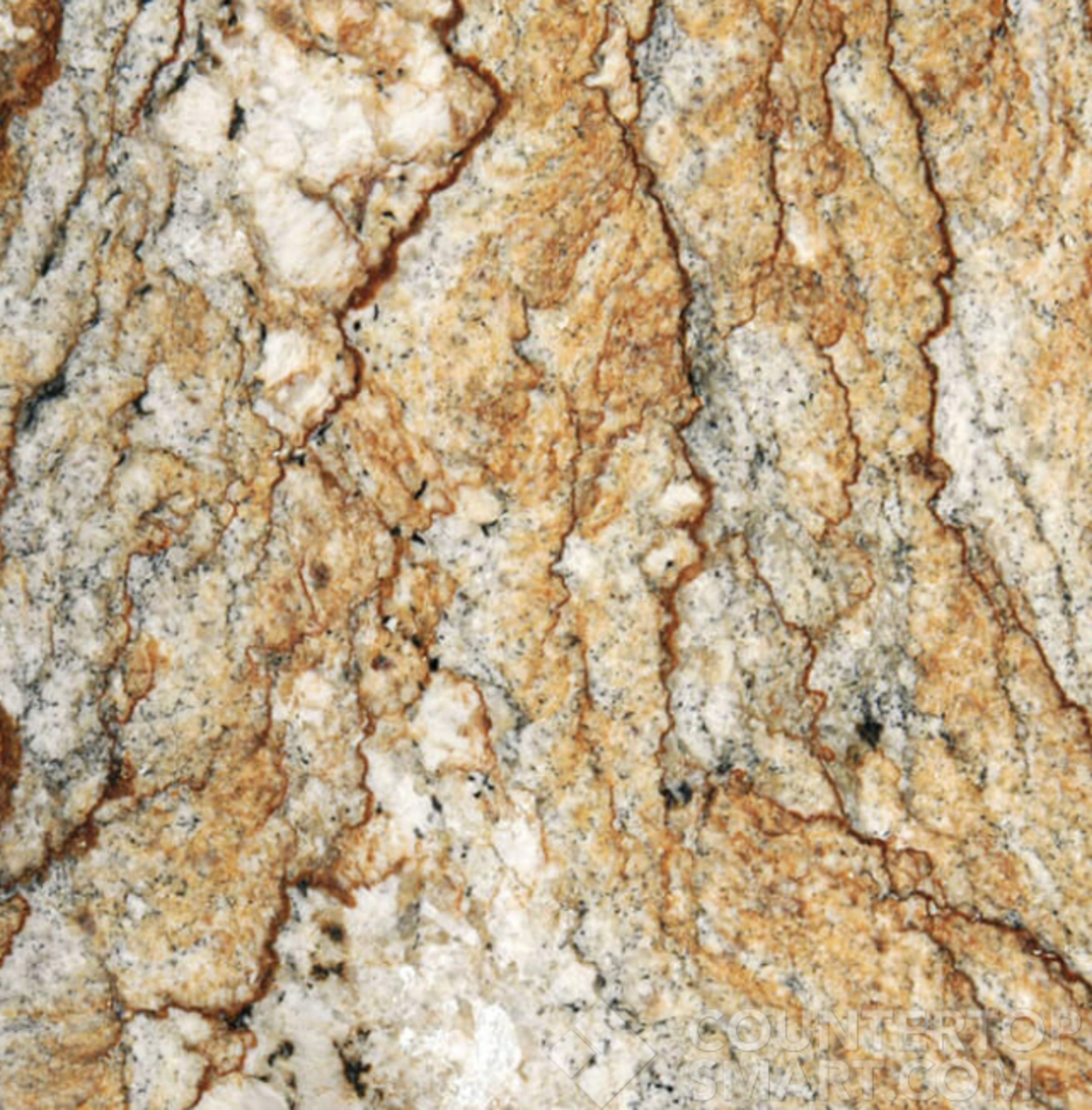 Golden Crystal Granite Countertop Remnant 69"x42" Polished 3.0cm