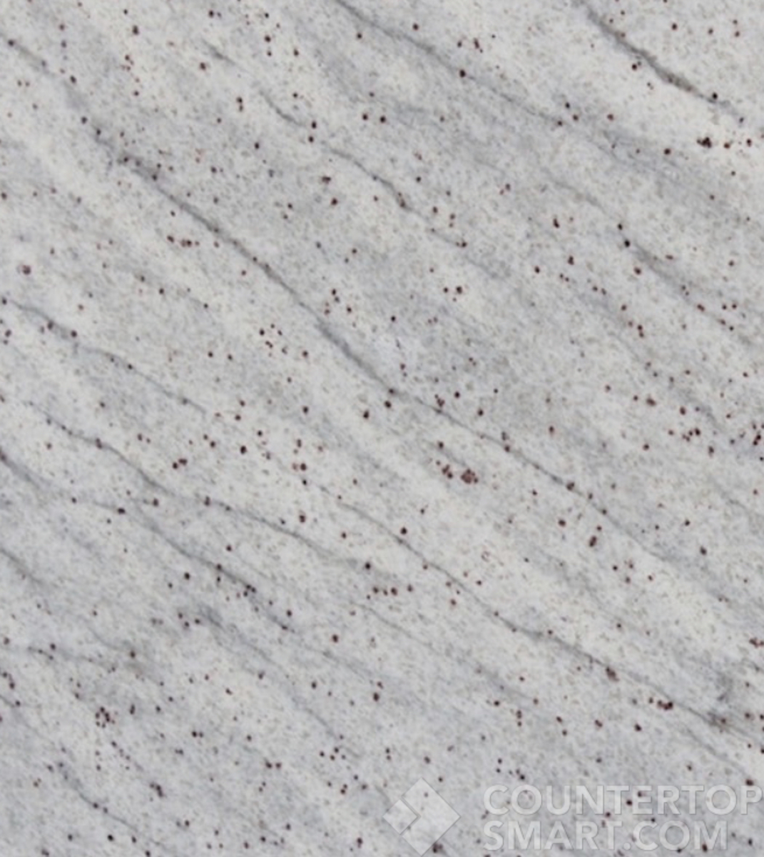 Thunder White Granite Countertop Remnant 72"x30" Polished 3.0cm