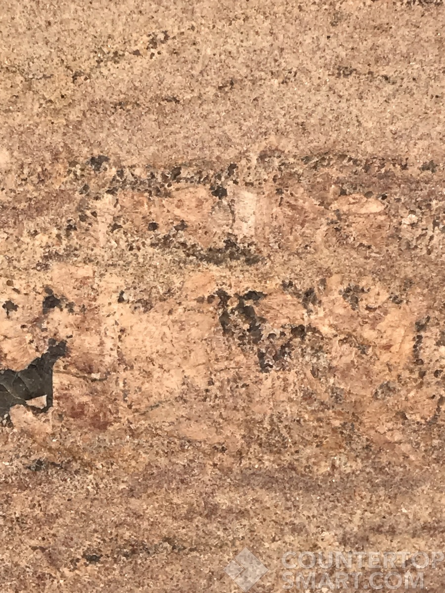 Red Dragon Granite Countertop Remnant 40"x26" Polished 3.0cm