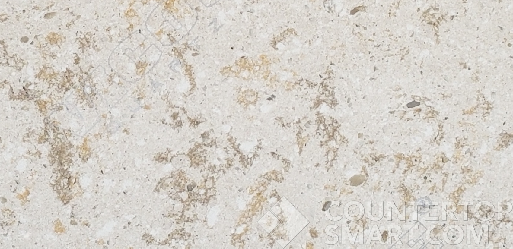 Silver Sea Quartz Countertop Remnant 97"x48" Polished 3.0cm