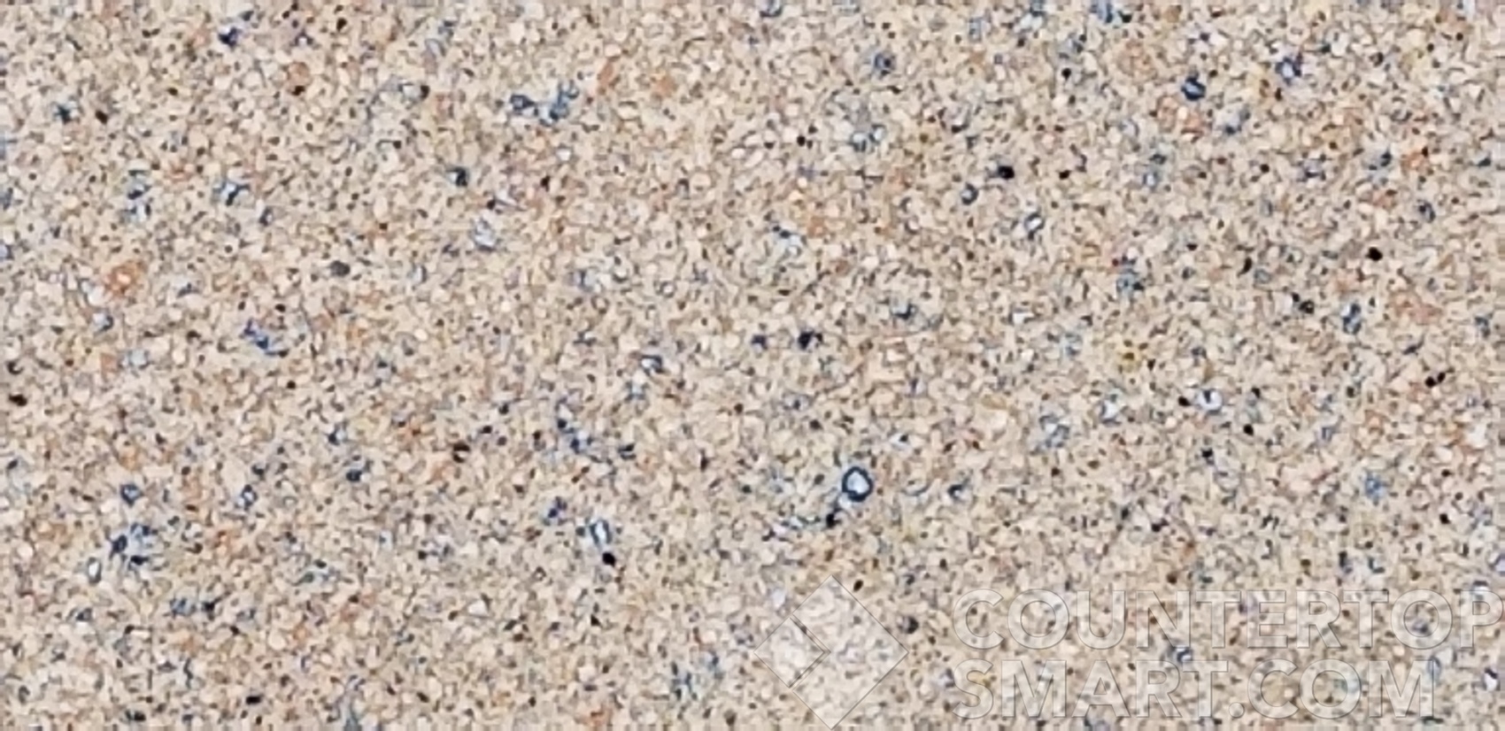 Blue Sahara Quartz Countertop Remnant 91"x41" Polished 3.0cm