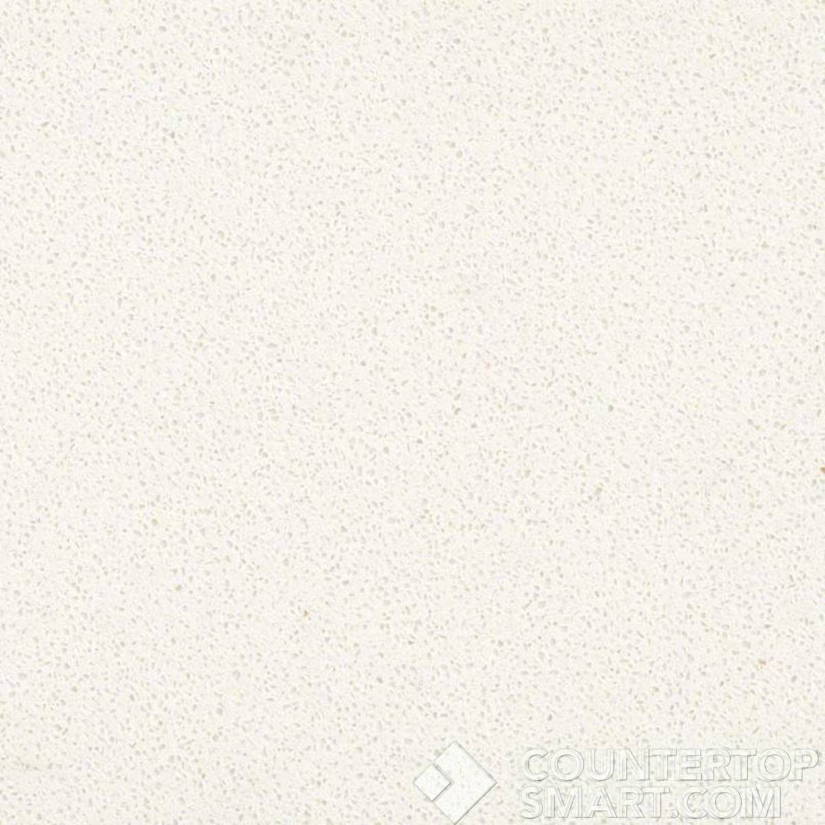 Snow White Quartz Countertop Remnant 40"x30" Polished 2.0cm