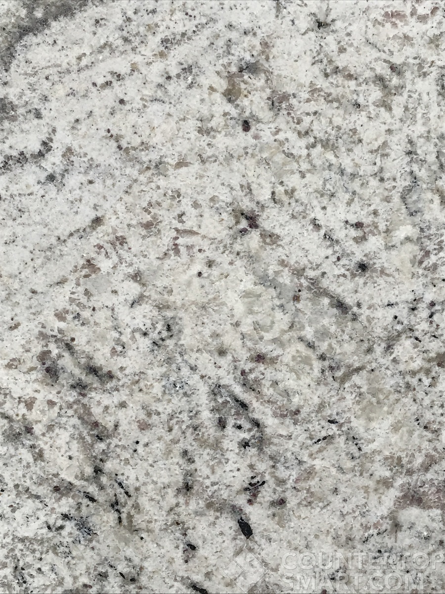 White Spring Granite Countertop Remnant 80"x73" Polished 3.0cm
