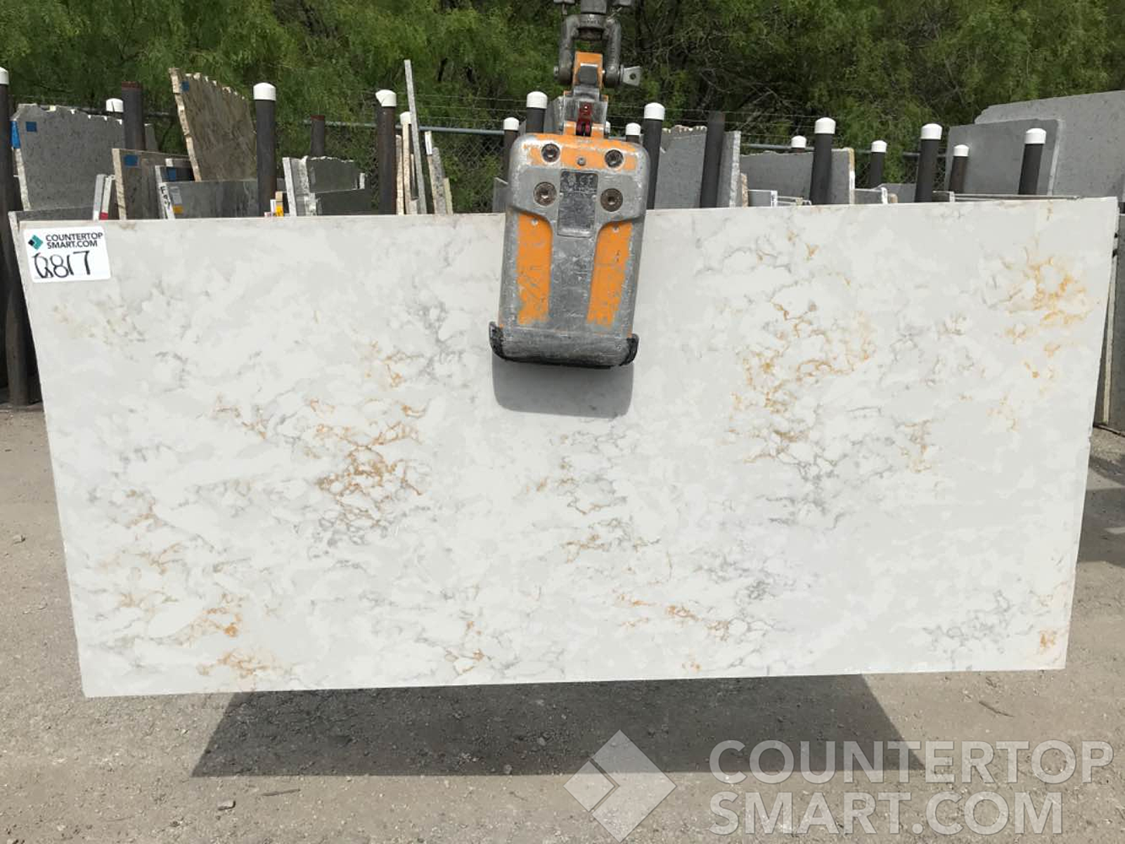 Pulsar Quartz Countertop Remnant 62"x29" Polished 3.0cm