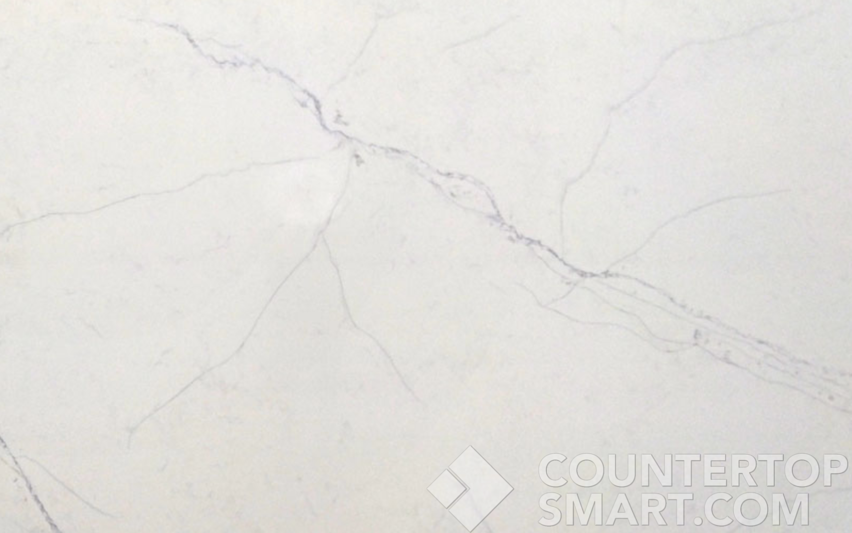 Salerno Quartz Countertop Remnant 127"x37" Polished 3.0cm