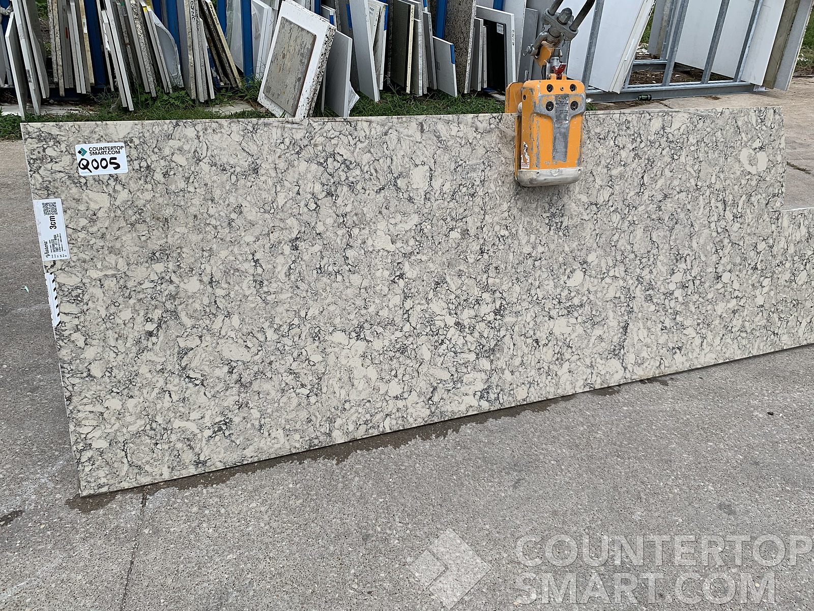Intermezzo Quartz Countertop Remnant 99"x37" Polished 3.0cm