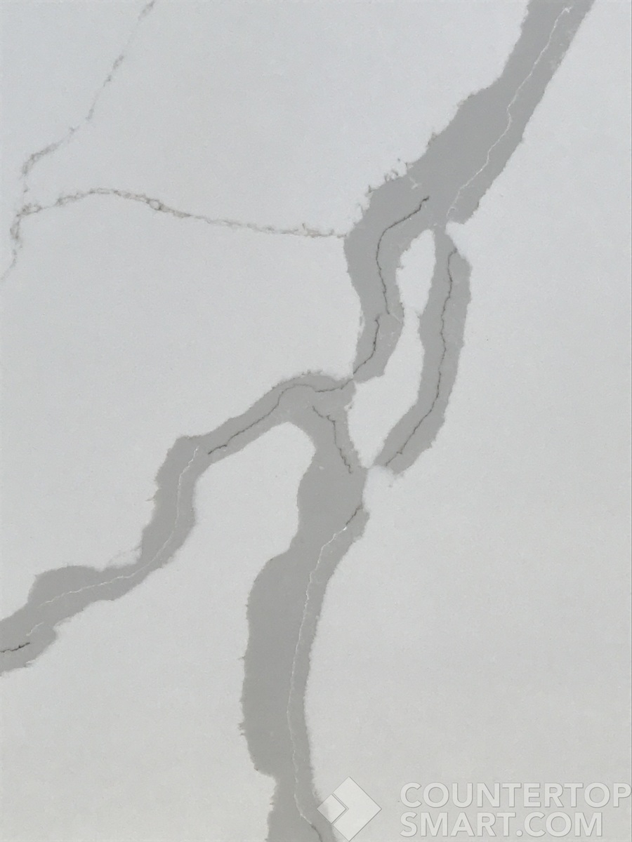 Calacatta Siena Quartz Countertop Remnant 36"x25" Polished 3.0cm