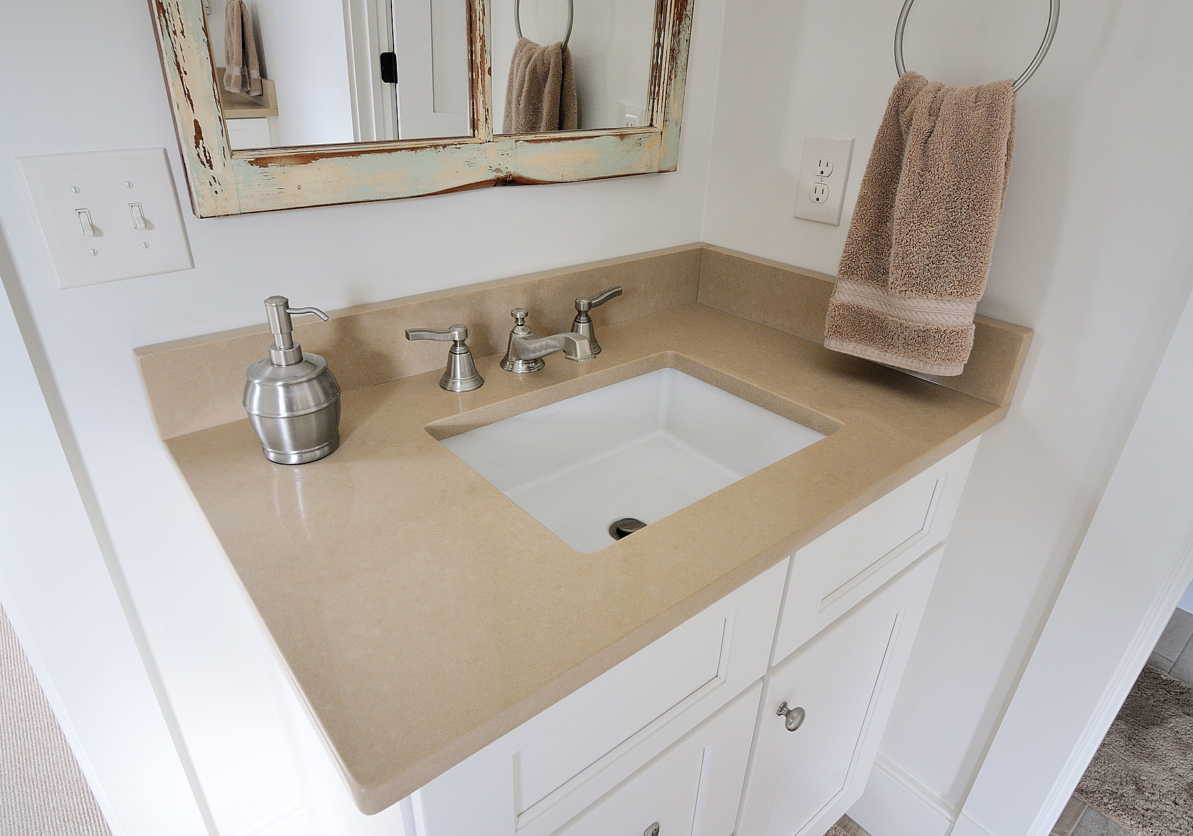 Buy Custom Cuddington Quartz Countertops - Austin, TX